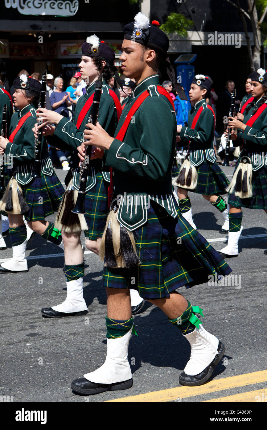 Victoria Day parade in Victoria, BC, May 2011 Stock Photo - Alamy