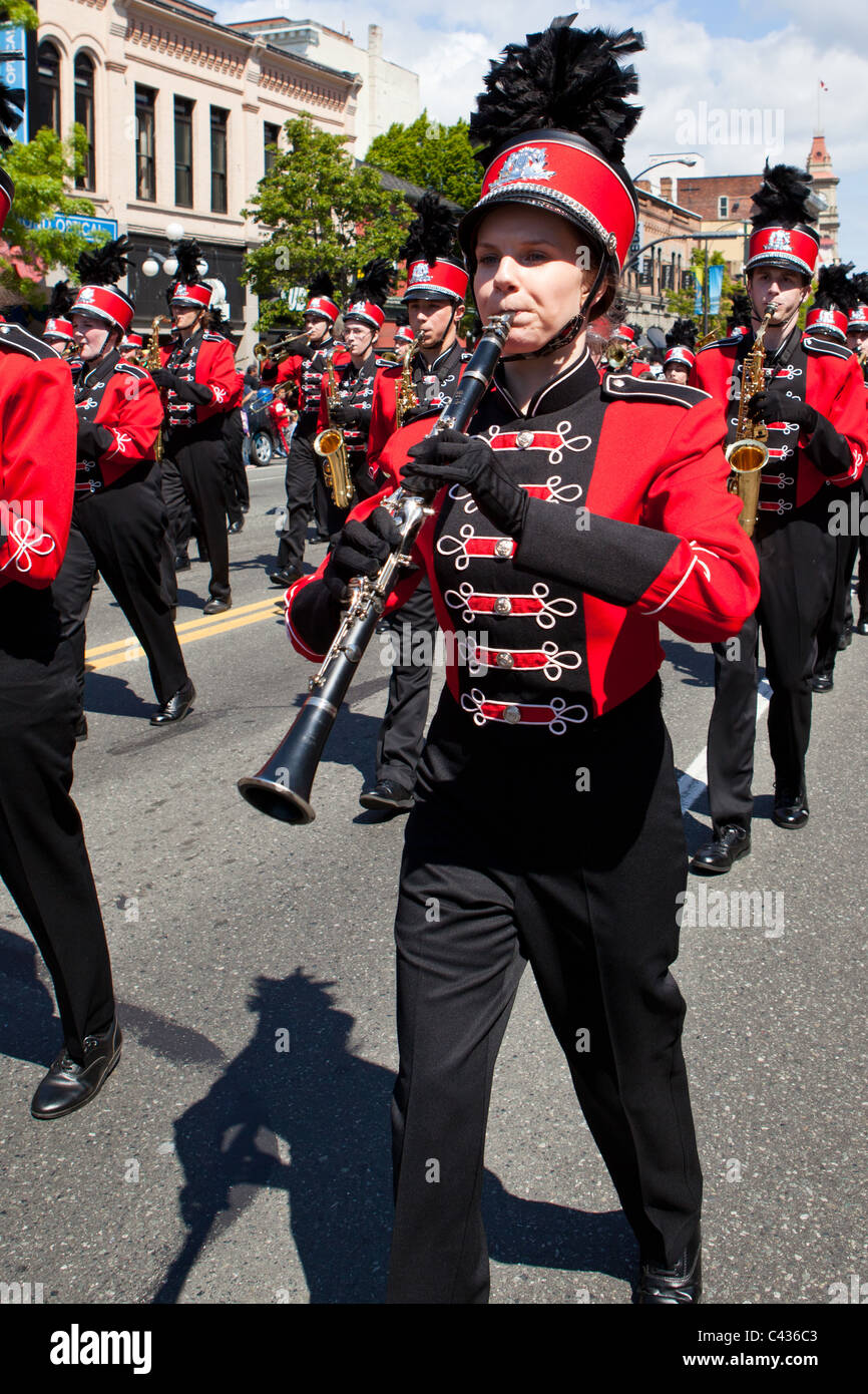 Victoria Day parade in Victoria, BC, May 2011 Stock Photo - Alamy