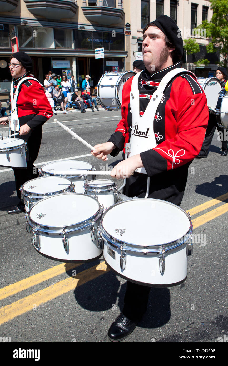 Victoria Day parade in Victoria, BC, May 2011 Stock Photo - Alamy
