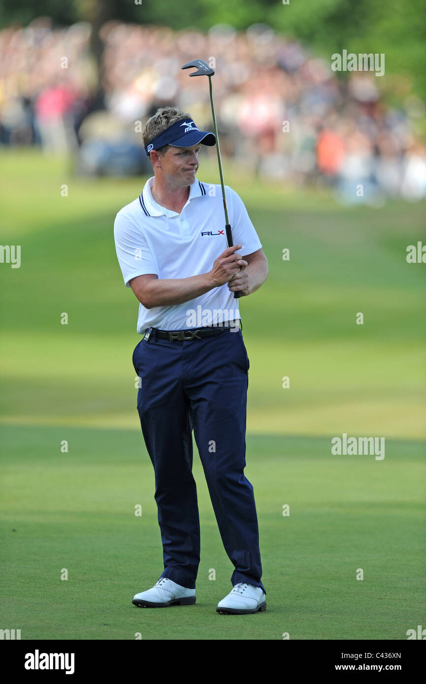 Professional Golfer Luke Donald Stock Photo - Alamy