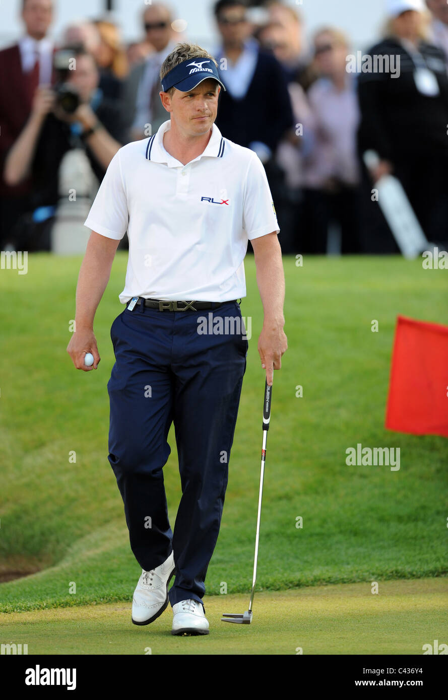 Professional Golfer Luke Donald Stock Photo - Alamy