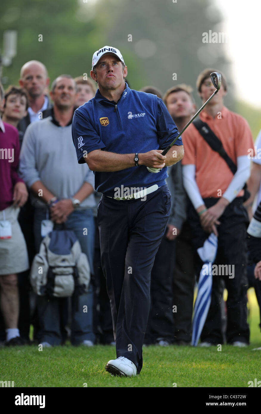 Professional Golfer Lee Westwood Stock Photo - Alamy