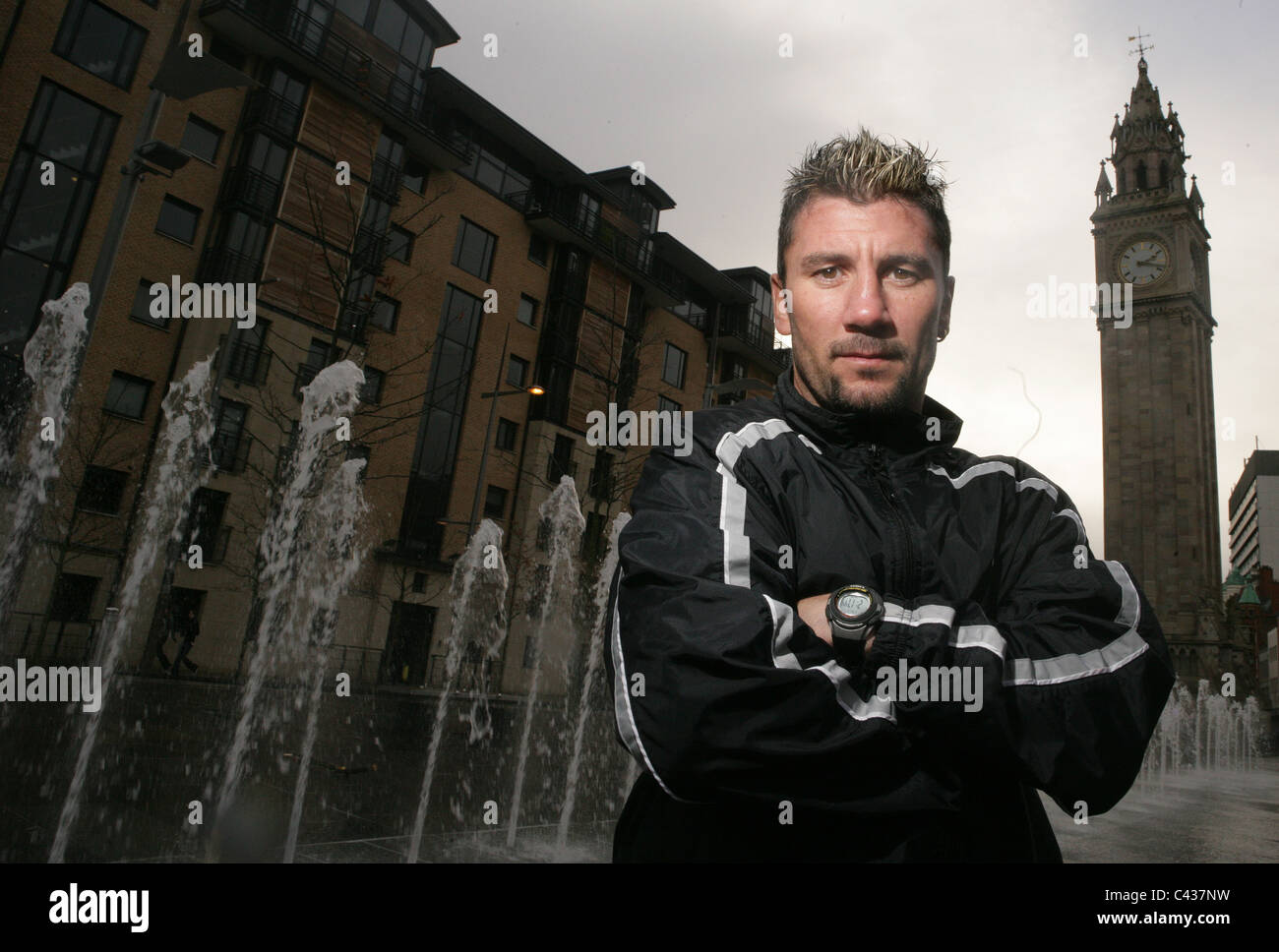 The sporting image from Belfast: Boxer Wayne McCullough Stock Photo - Alamy