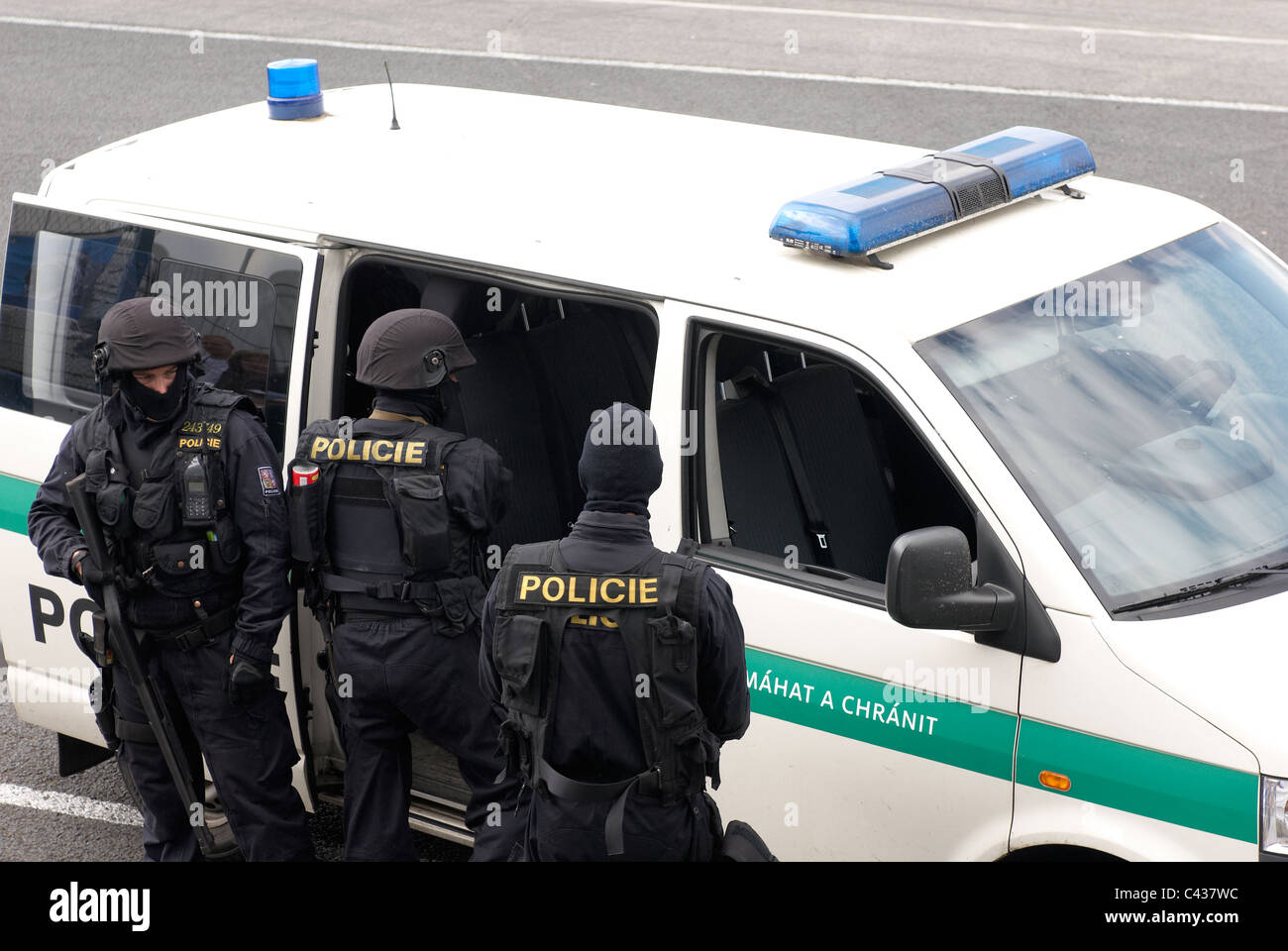 Czech policeman hi-res stock photography and images - Alamy