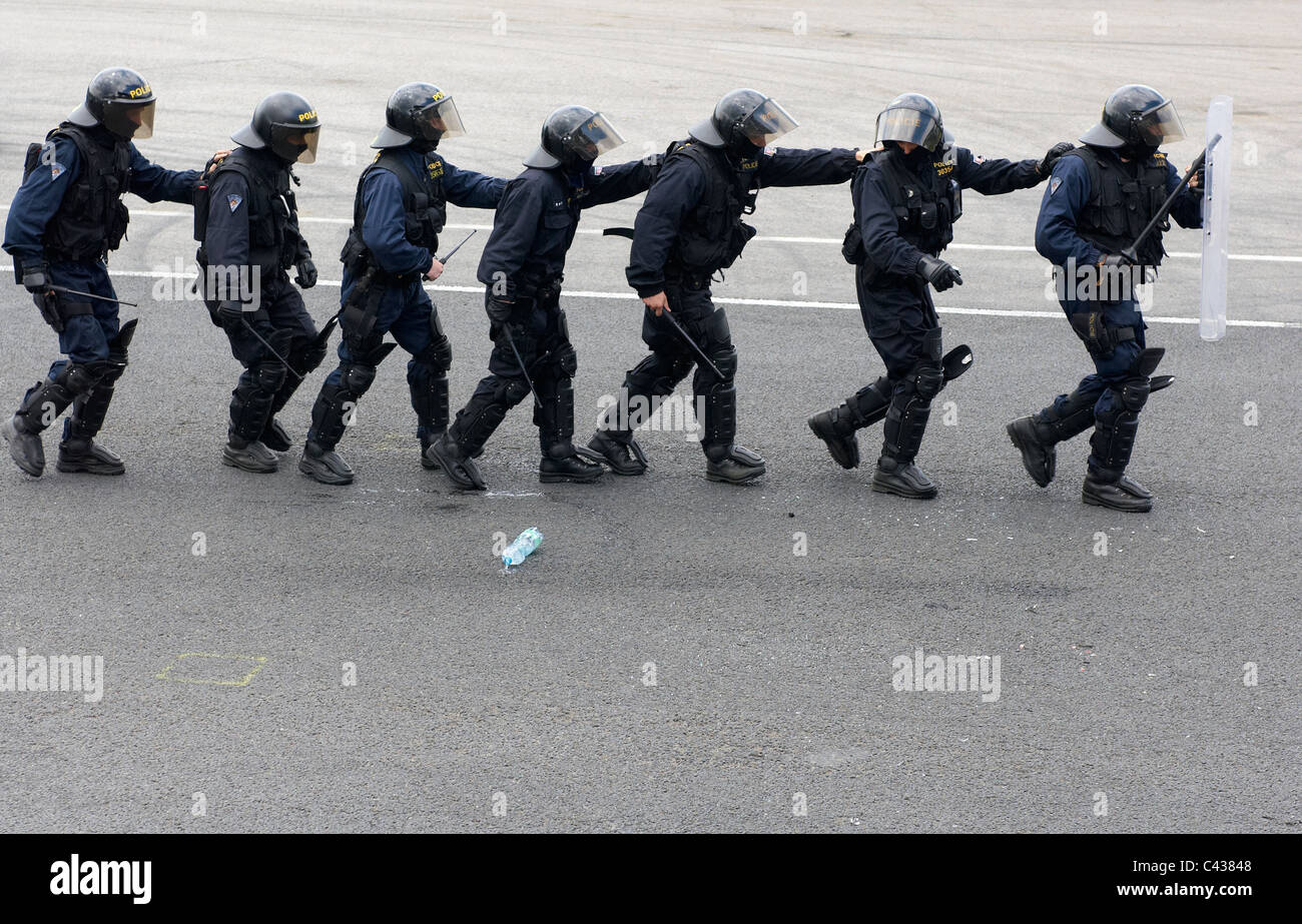 Czech policeman hi-res stock photography and images - Alamy