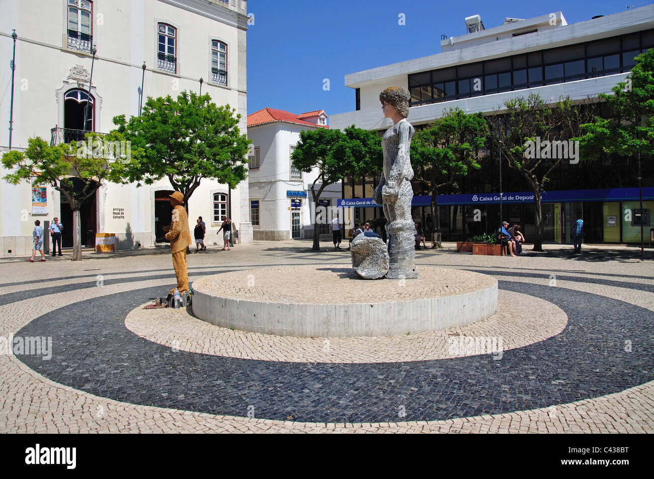 Statue of Dom Sebastiao, Praca Gil Eanes, Lagos, Lagos Municipality ...
