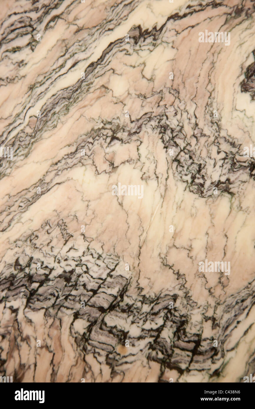 Cream colored Abstraction in Stone Stock Photo - Alamy