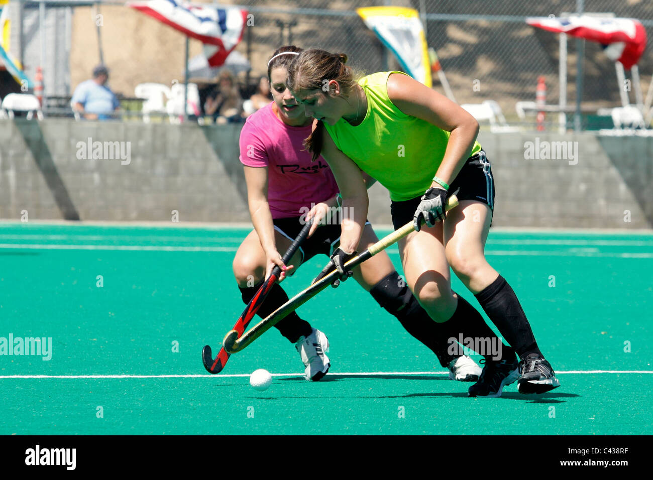 California Cup Field Hockey tournament Monarcas vs Rush'd Stock Photo ...