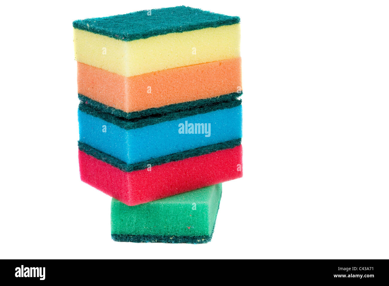 Cleaning sponges on color hi-res stock photography and images - Alamy