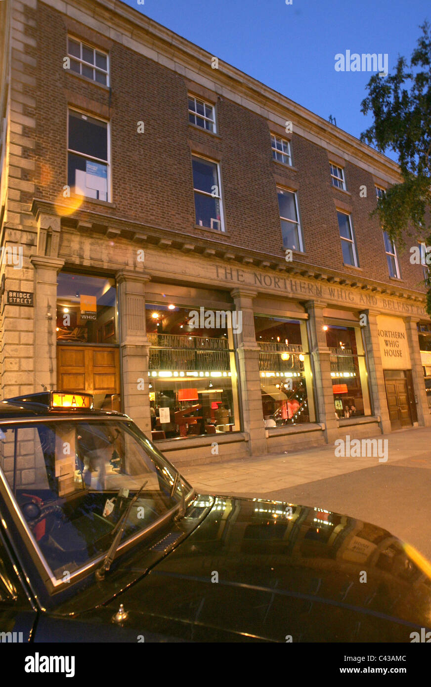 Outside view of the Northern Whig named for the newspaper once ...