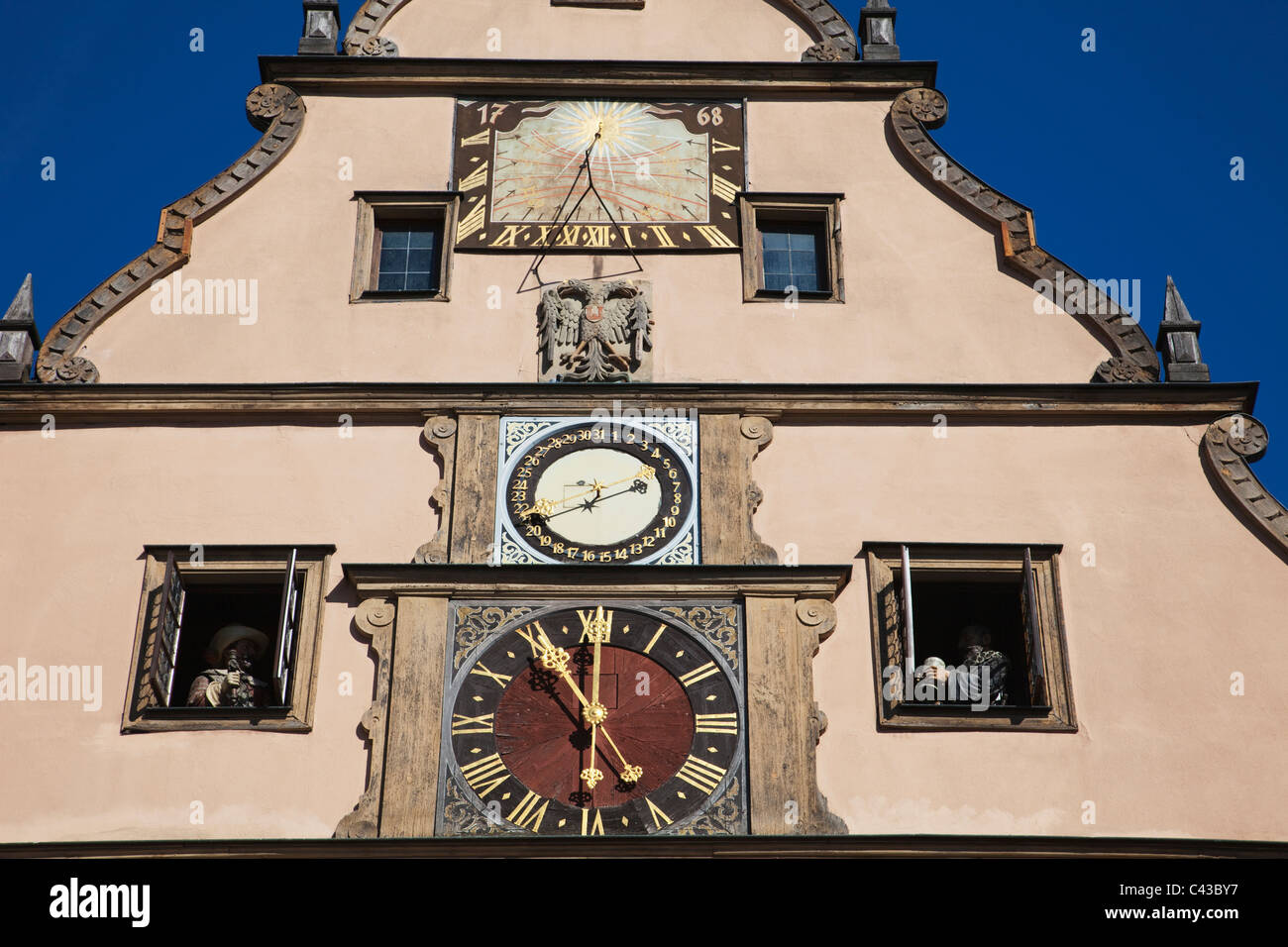 Rothenburg meistertrunk clock hi-res stock photography and images - Alamy