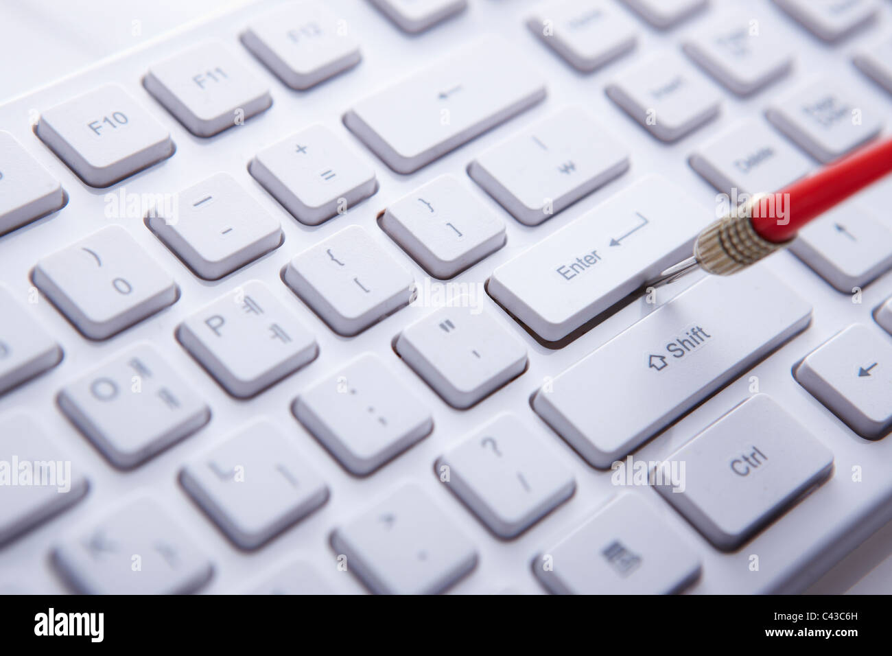 arrow on keyboard Stock Photo - Alamy