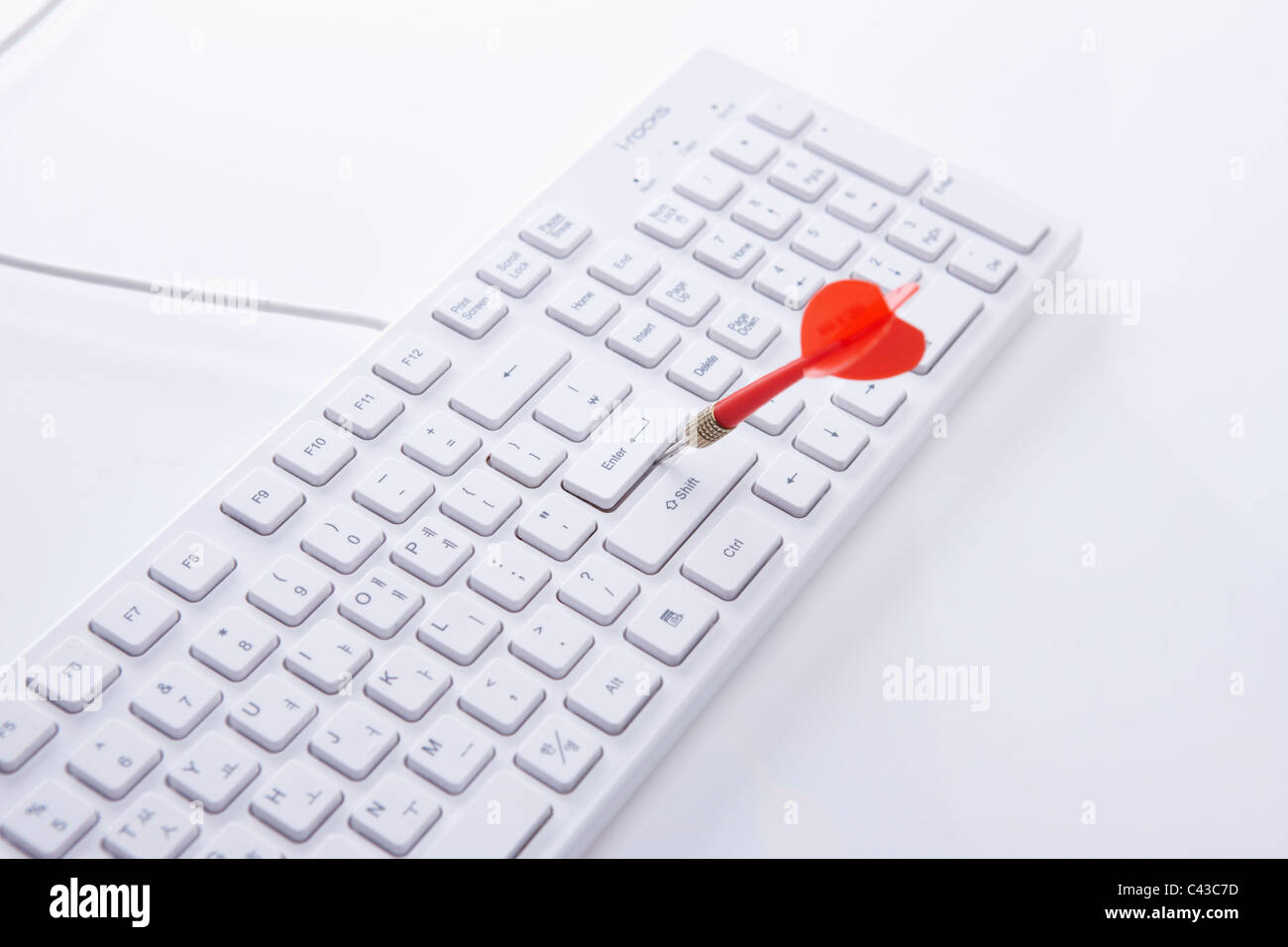 arrow on keyboard Stock Photo - Alamy