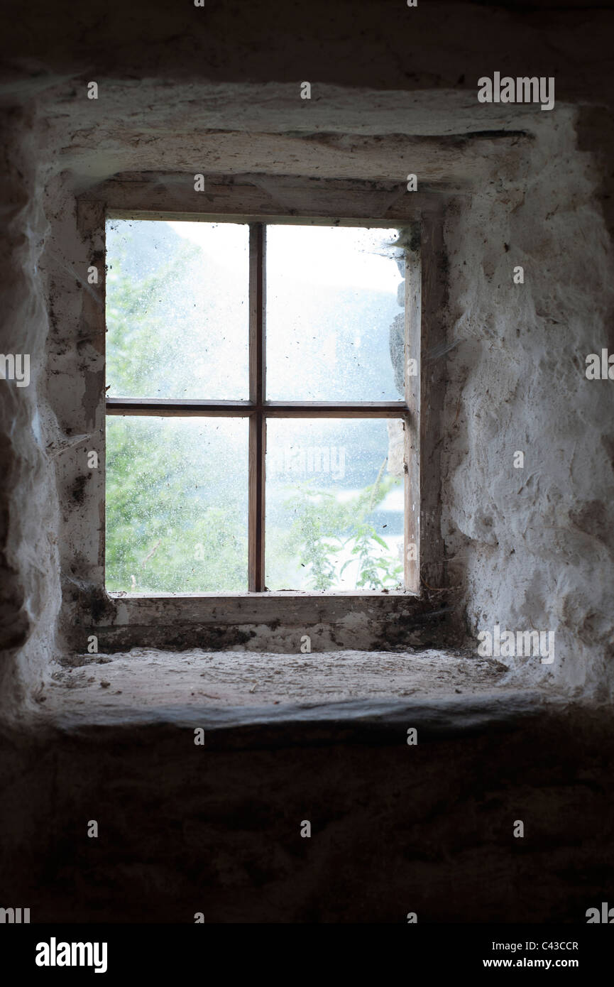 window in old stable Stock Photo - Alamy