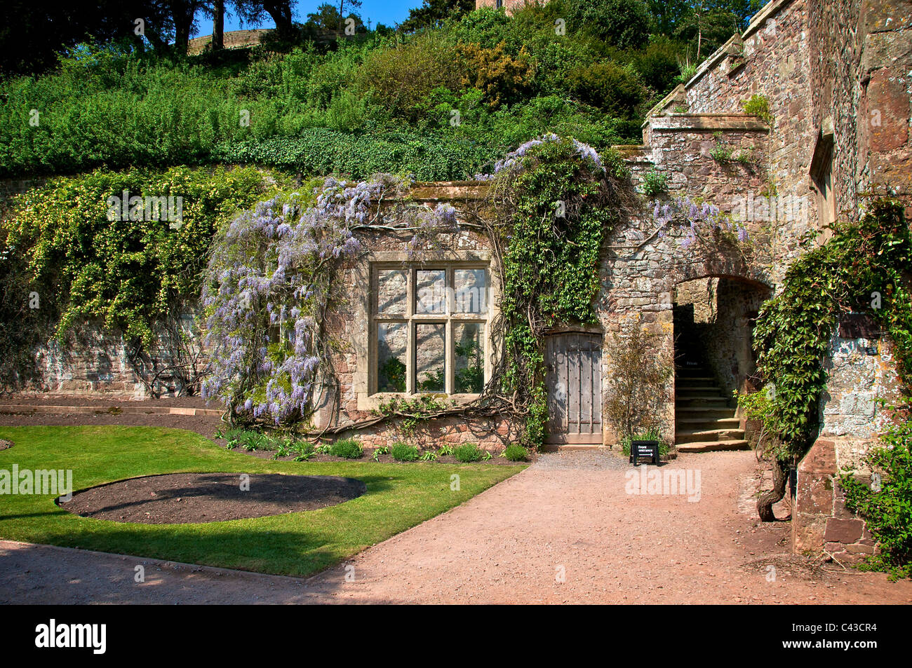 Dunster Castle Somerset UK National Trust Stock Photo - Alamy
