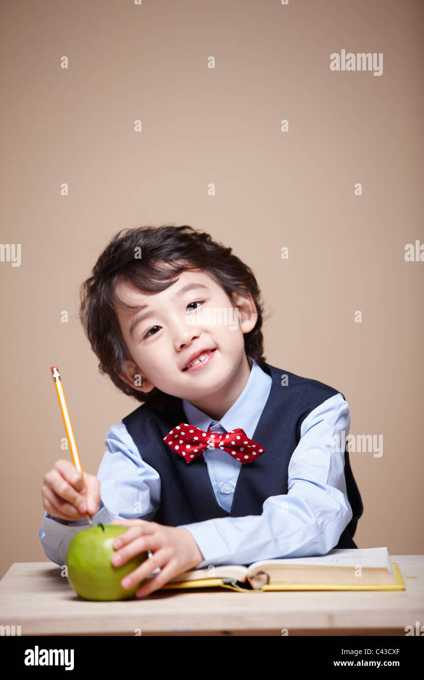 boy is studying Stock Photo - Alamy