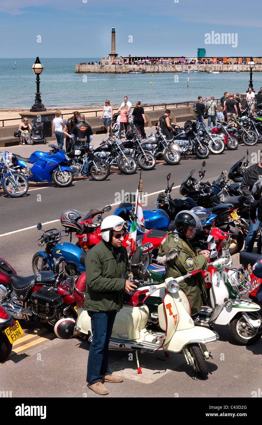 Mods rockers margate hi-res stock photography and images - Alamy