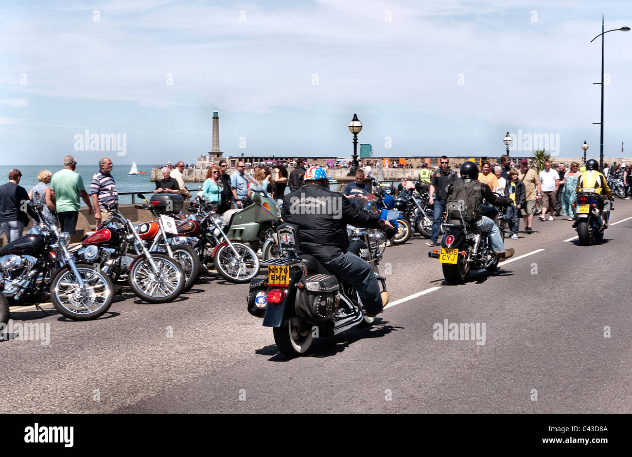 Ace Cafe Bike run to Margate Kent 30th May 2011 Stock Photo - Alamy