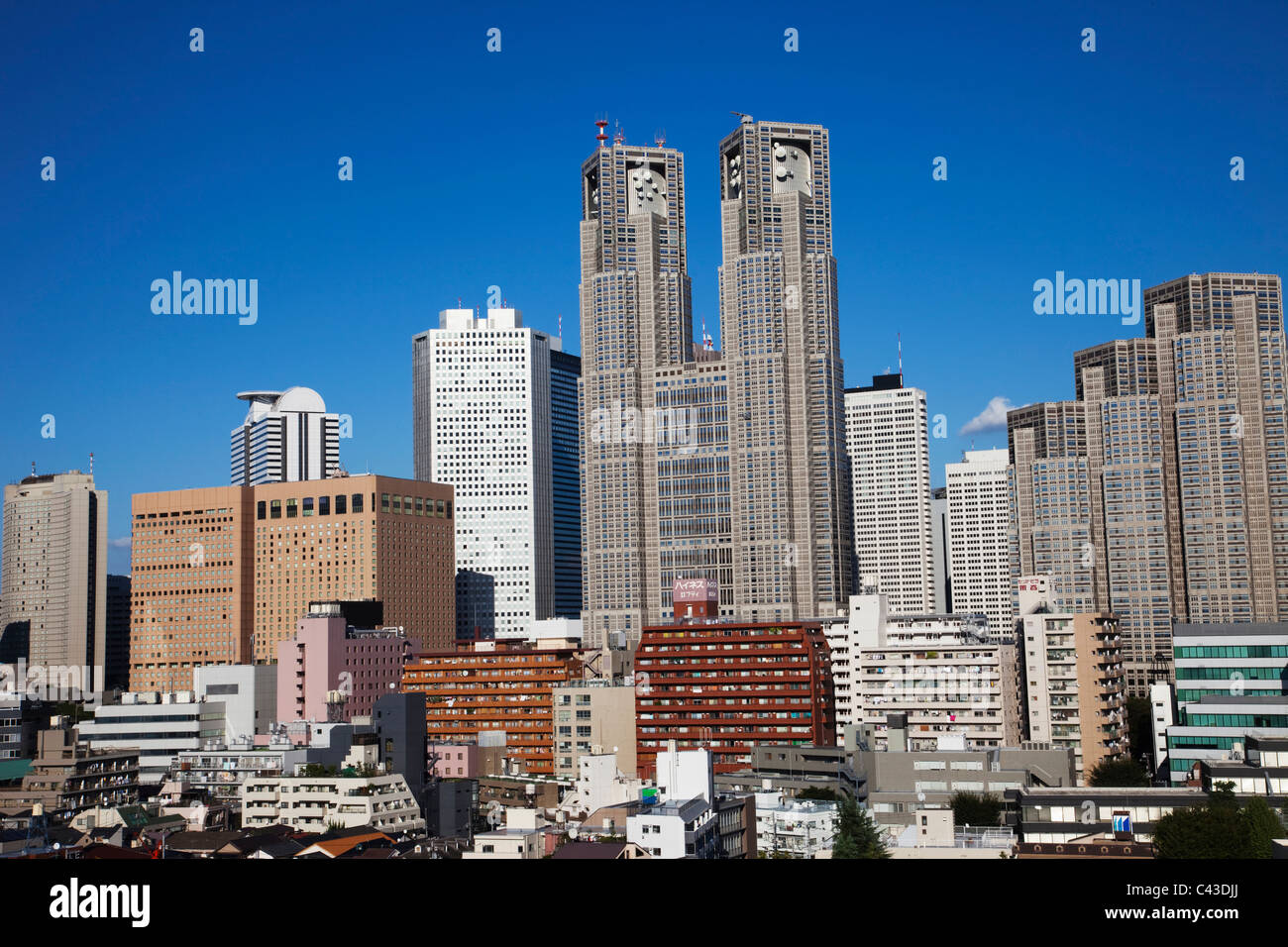 Asia, Japan, Honshu, Tokyo, Shinjuku, Shinjuku Skyline, Tokyo Skyline, City Skyline, Tourism ...