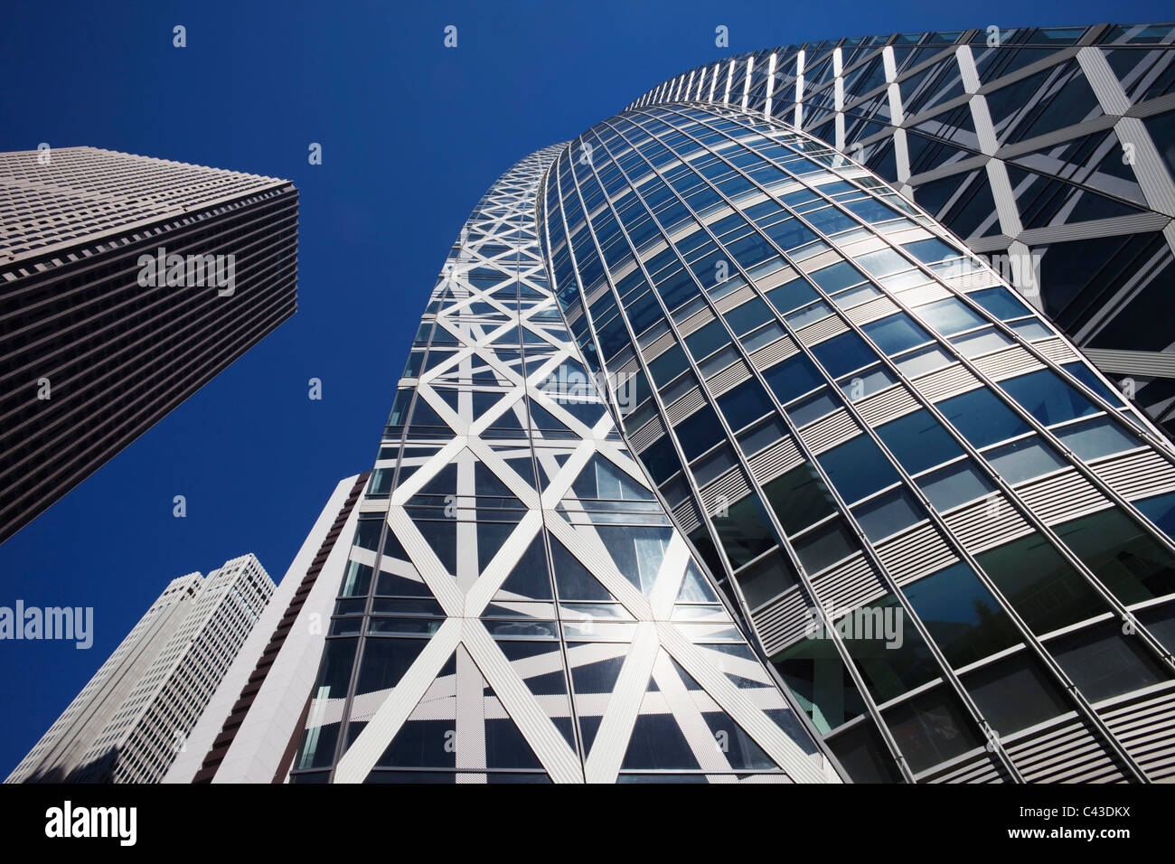 Asia, Japan, Honshu, Tokyo, Shinjuku, Mode Gakuen Cocoon Tower, Cocoon ...