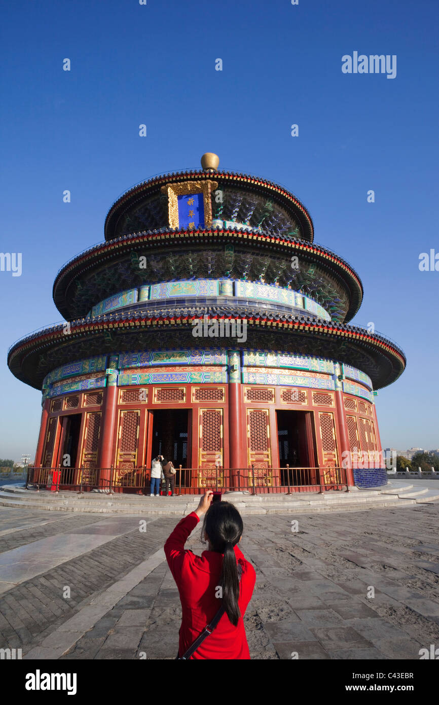 Asia, China, Beijing, Temple of Heaven, Tiantan, Girl, Girls, Chinese ...