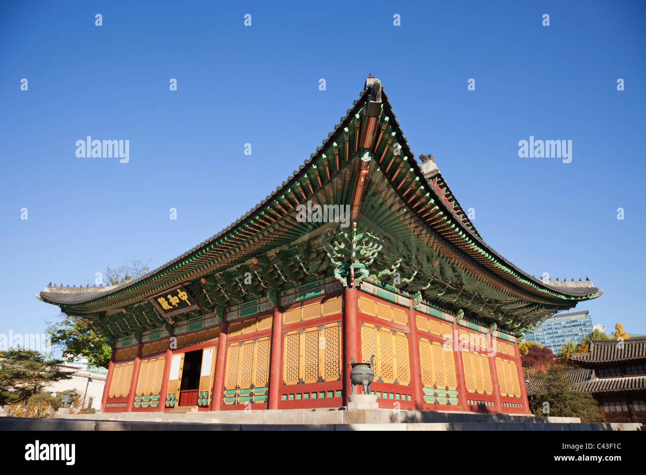 Asia, Korea, Seoul, Deoksugung Palace, Gyeongungung Palace, Deoksu ...