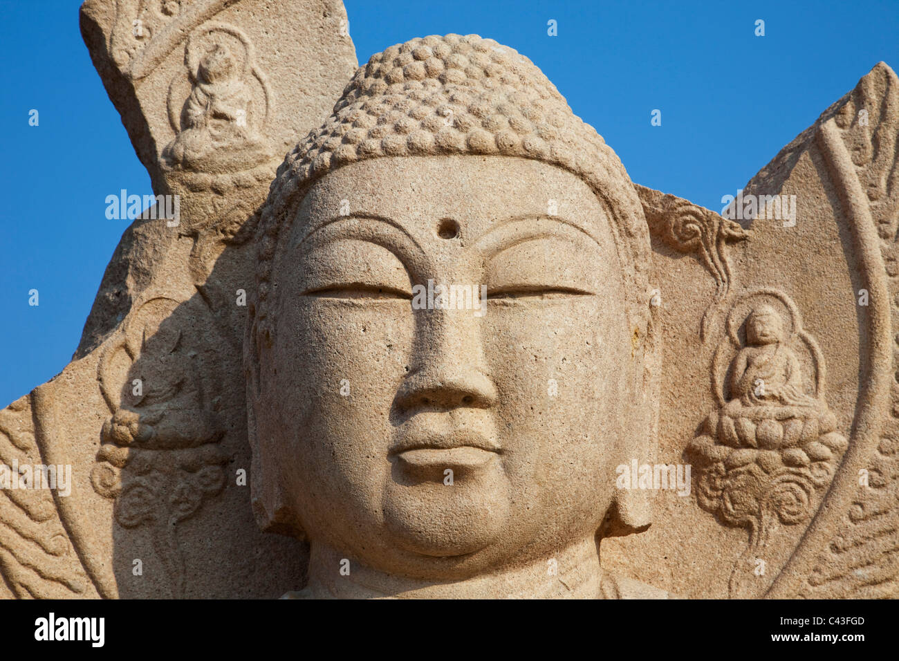 Asia, Korea, Gyeongju, Kyongju, Gyeongju National Museum, Buddha ...