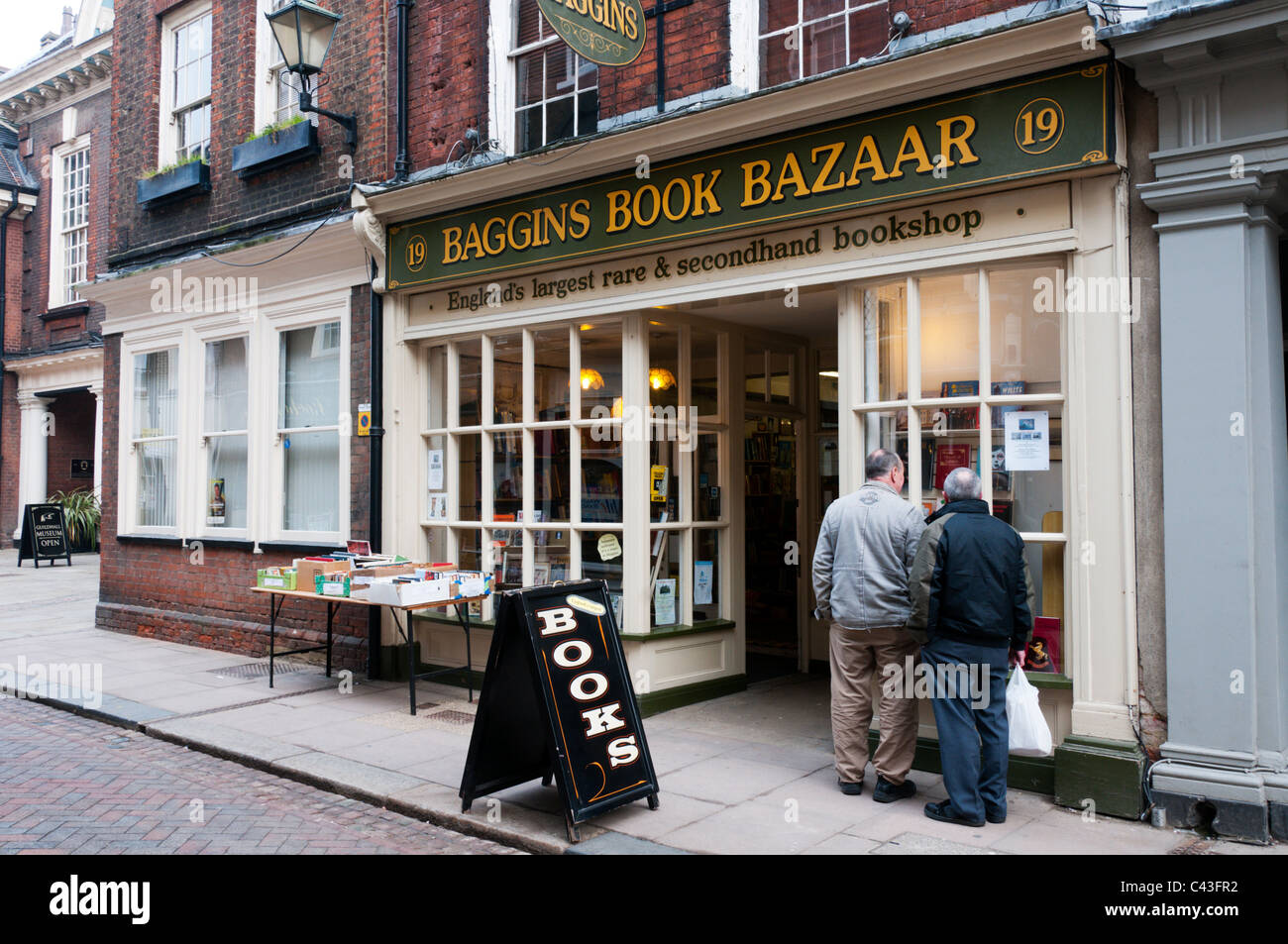 Baggins Book Bazaar in Rochester High Street describes itself as ...