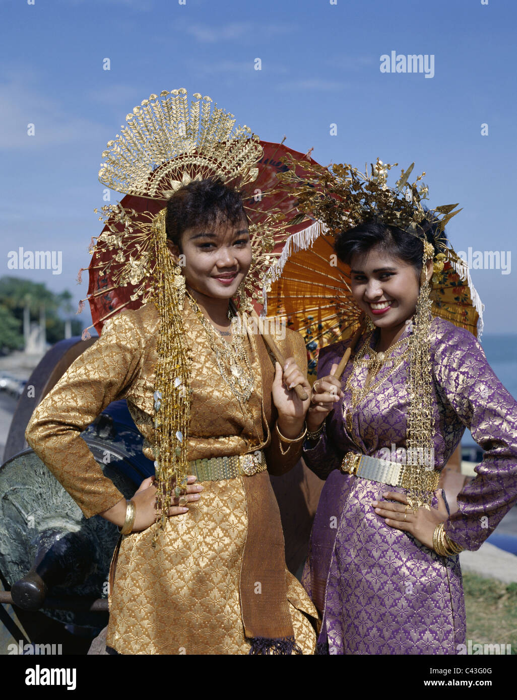 Asia, Costume, Holiday, Landmark, Malay, Malaysia, Model, Penang ...