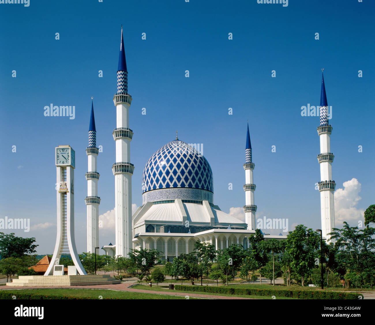 Abdul, Asia, Holiday, Landmark, Malaysia, Masjid, Mosque, Salahuddin ...