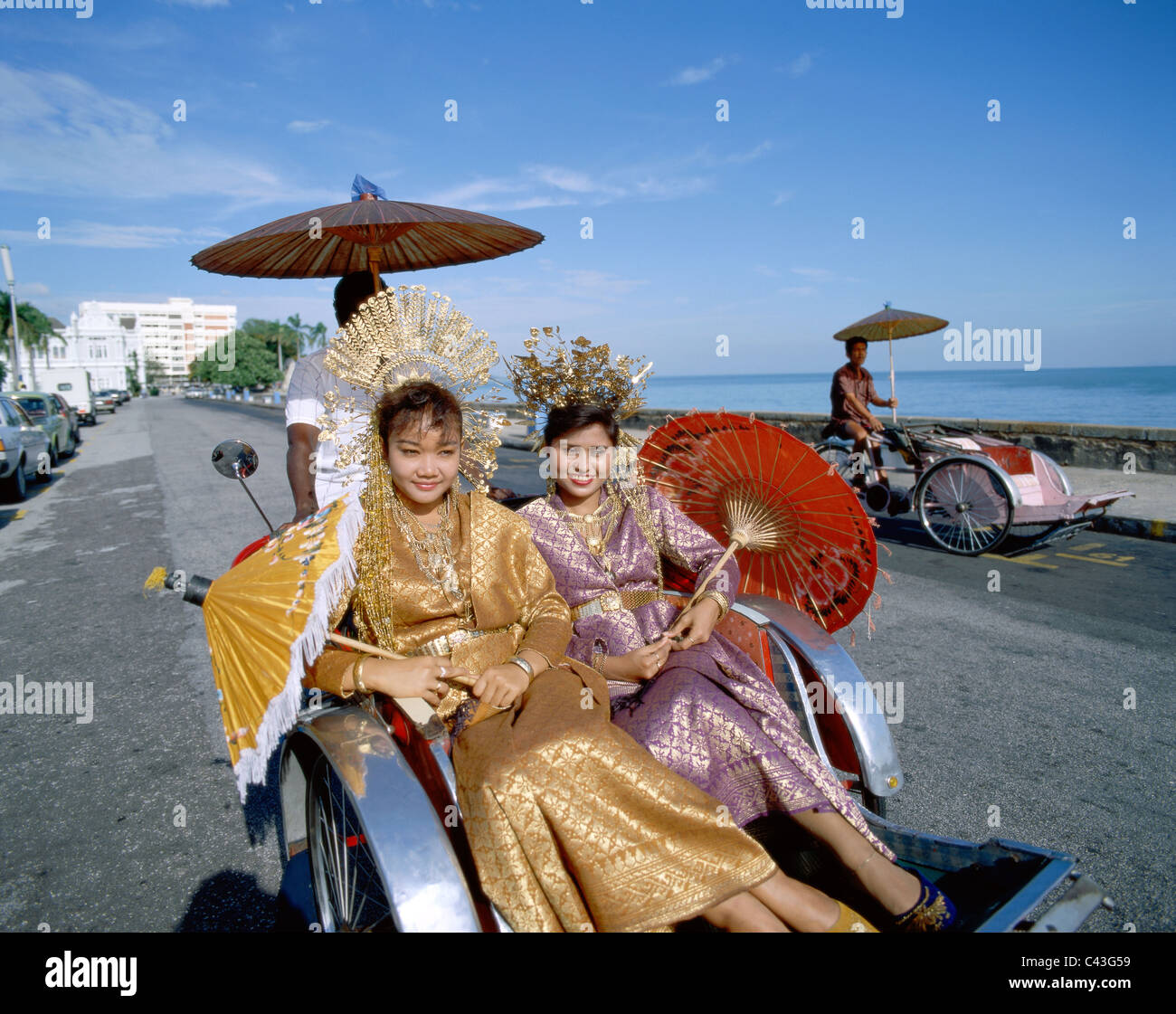 Asia, Costume, Holiday, Landmark, Malay, Malaysia, Model, Penang ...
