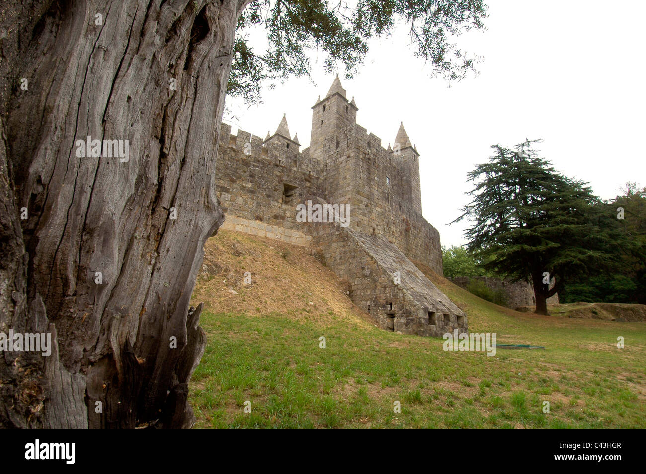 Castelo De Santa Maria The Castle Of Santa Maria Da Feira Portugal