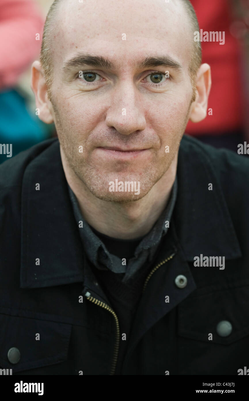 Stephen Kelman novelist pictured at Hay Festival 2011 Stock Photo - Alamy