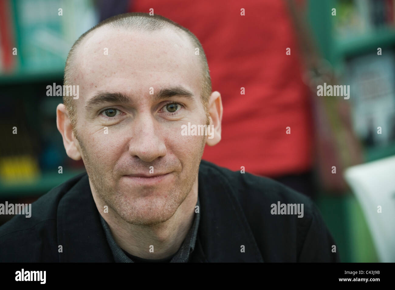 Stephen Kelman novelist pictured at Hay Festival 2011 Stock Photo - Alamy