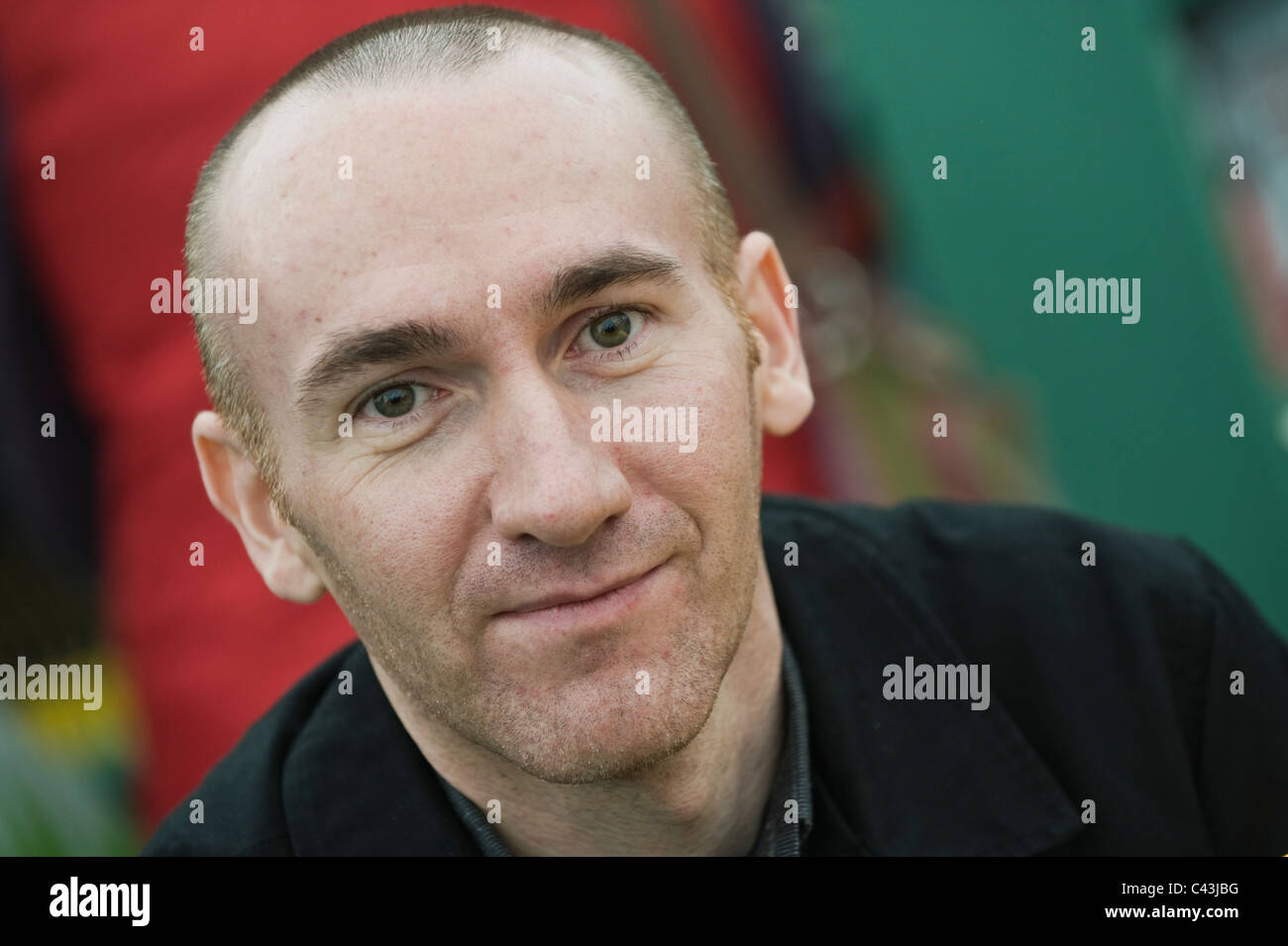 Stephen Kelman novelist pictured at Hay Festival 2011 Stock Photo - Alamy