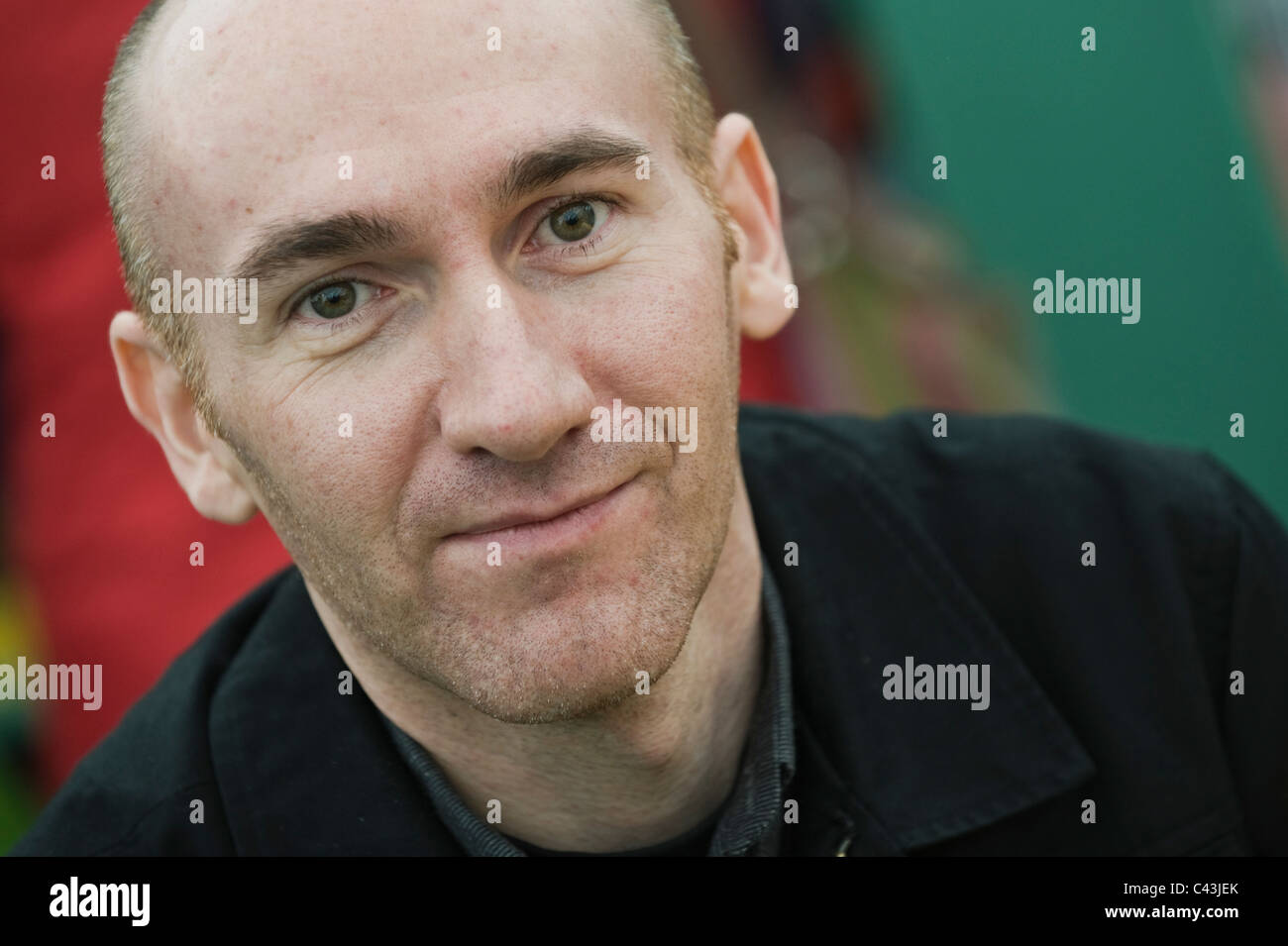 Stephen Kelman novelist pictured at Hay Festival 2011 Stock Photo - Alamy