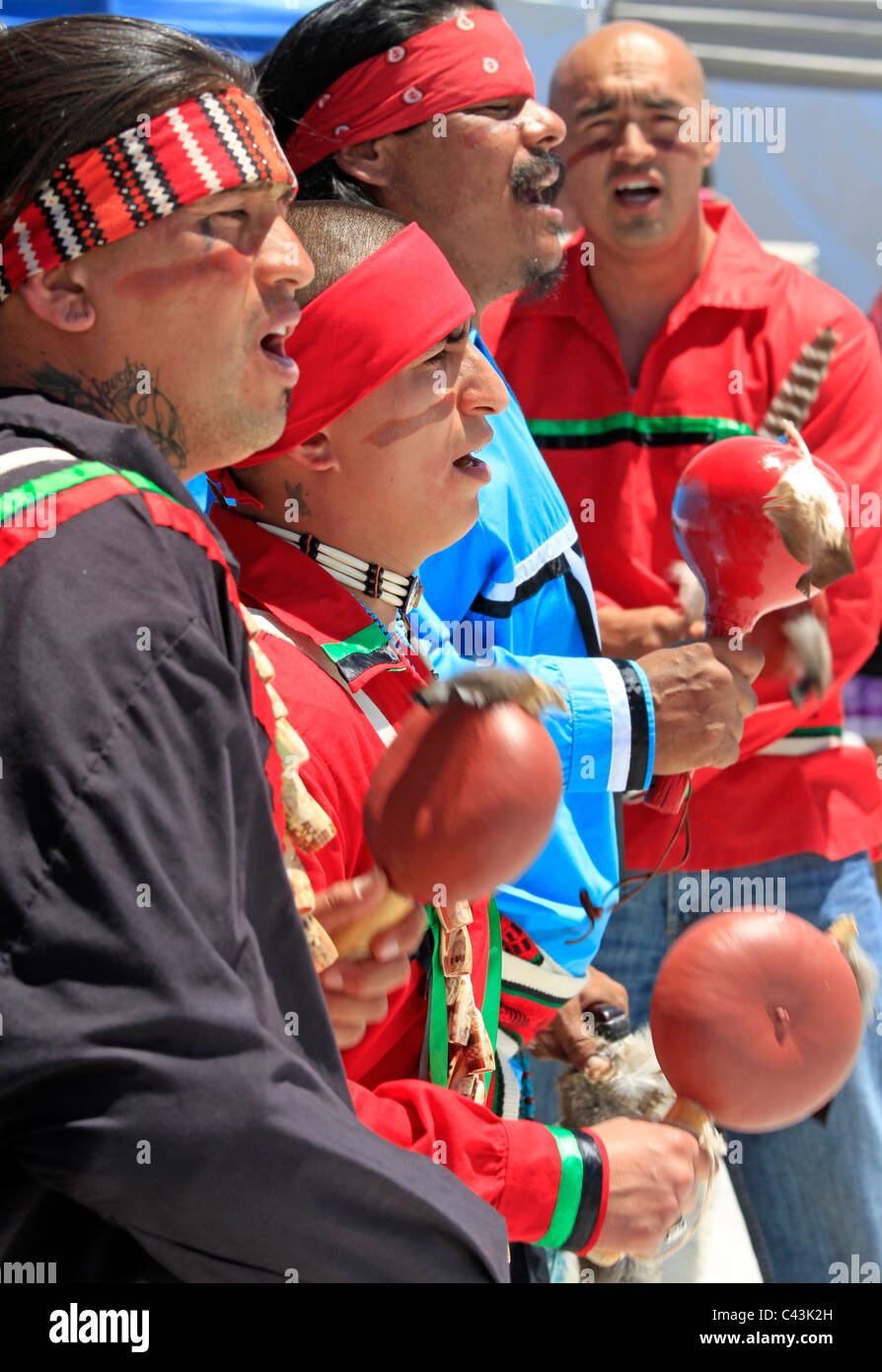 El Paso, Texas, USA - Ysleta del Sur powwow organised by the Tigua ...