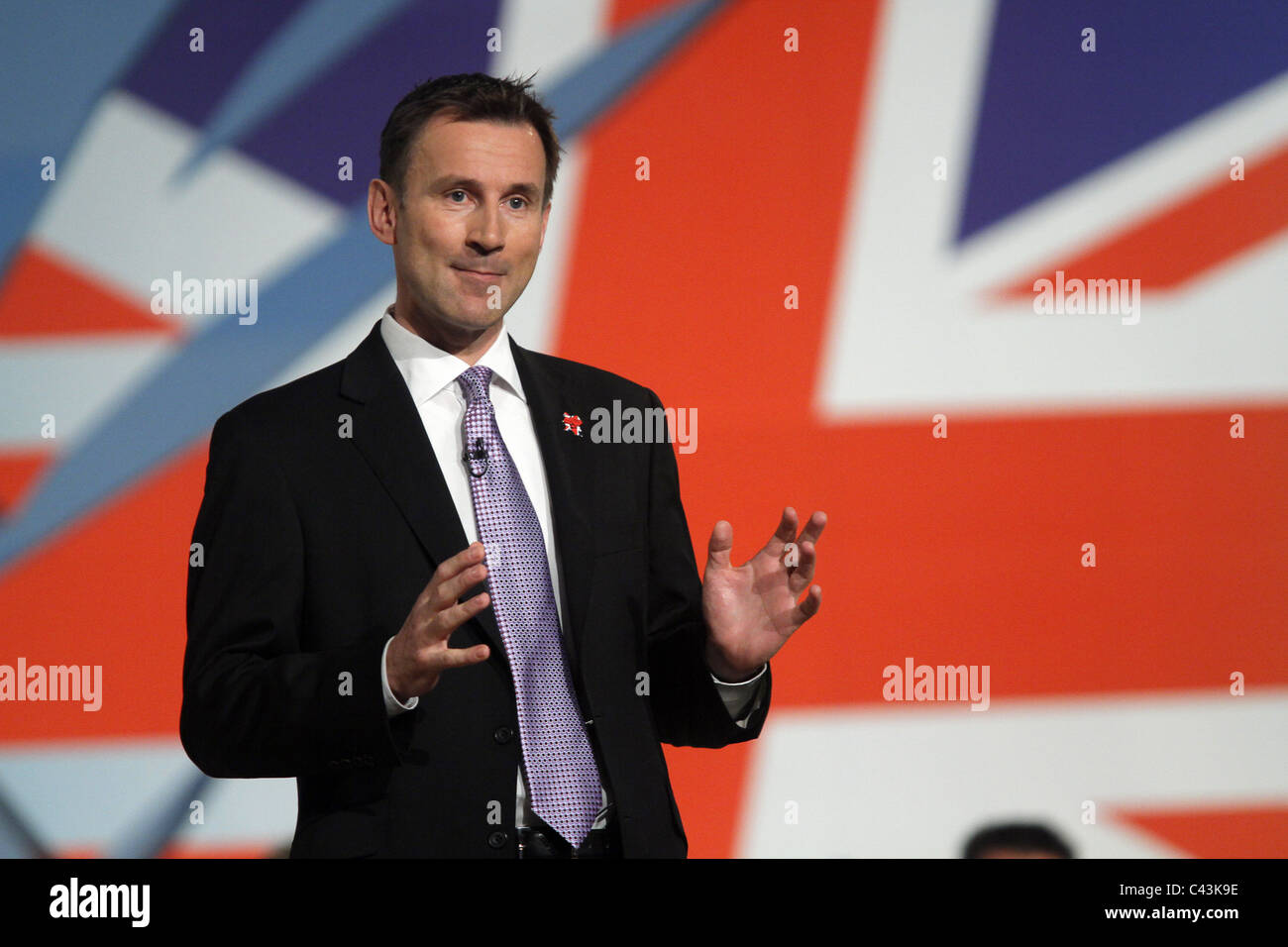 Secretary state culture jeremy hunt hi-res stock photography and images ...