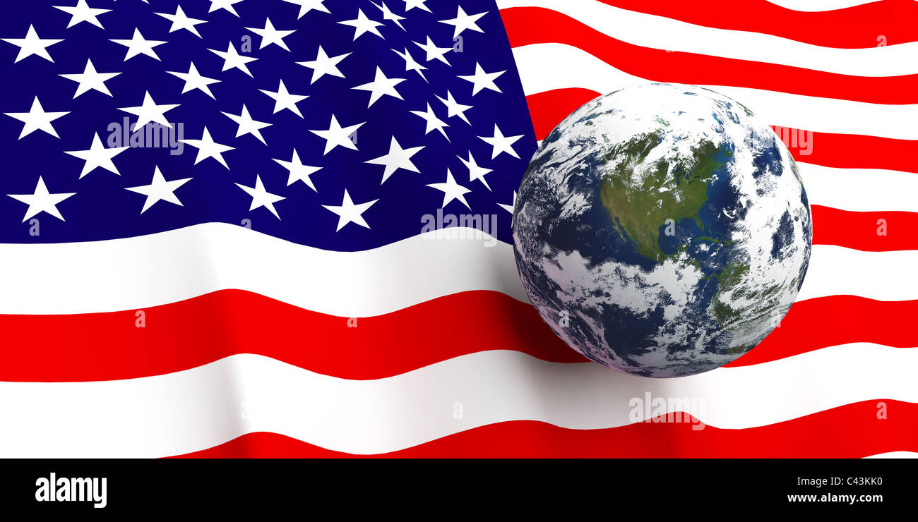 United States Map Globe Stock Photos & United States Map Globe Stock ...