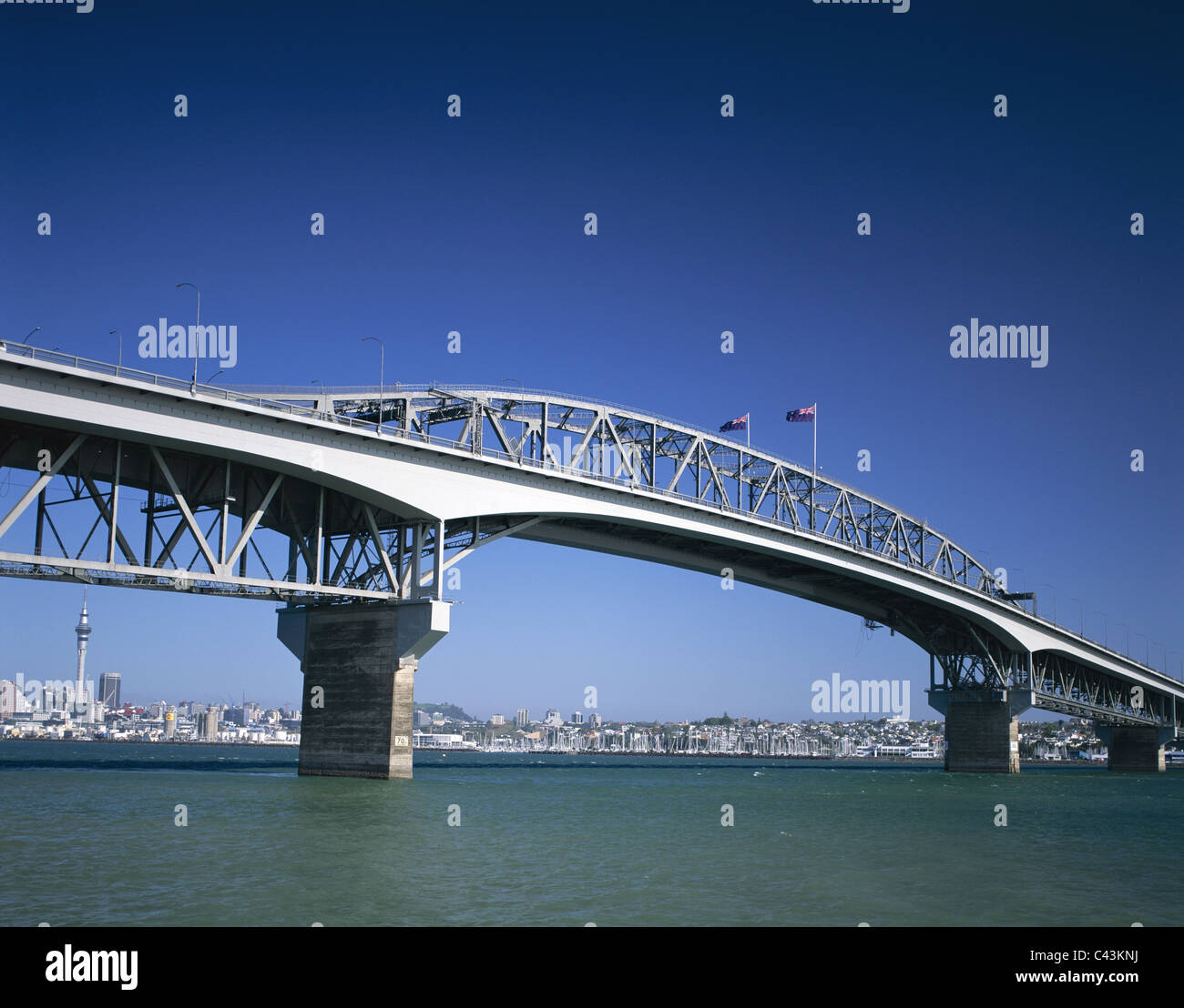 Auckland, Bridge, City, Gulf, Harbour, Hauraki, Holiday, Landmark, New ...