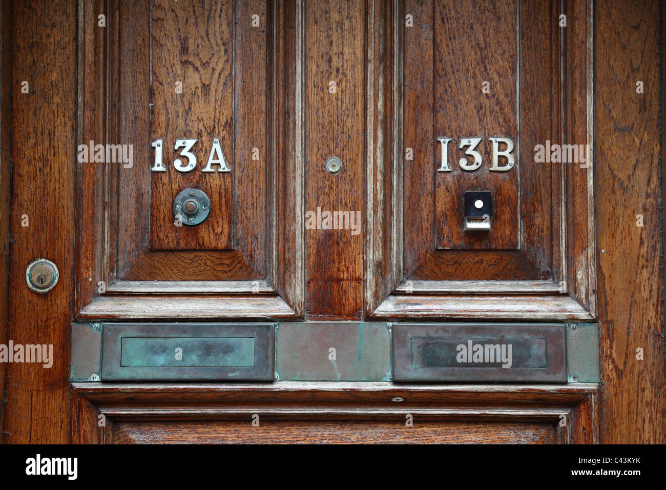 Door divided hi-res stock photography and images - Alamy