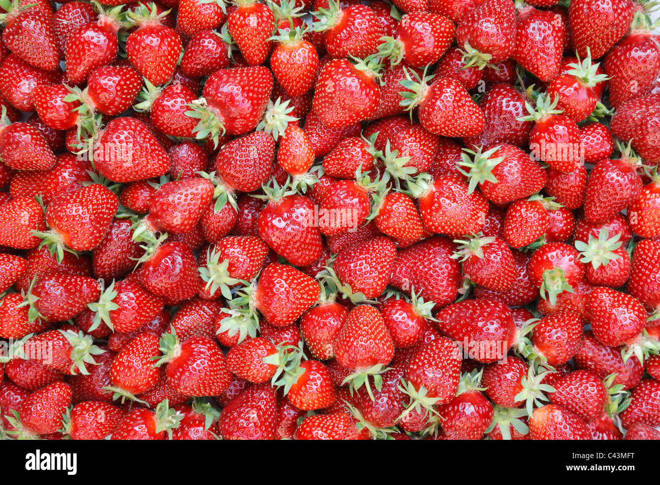 Strawberry background hi-res stock photography and images - Alamy