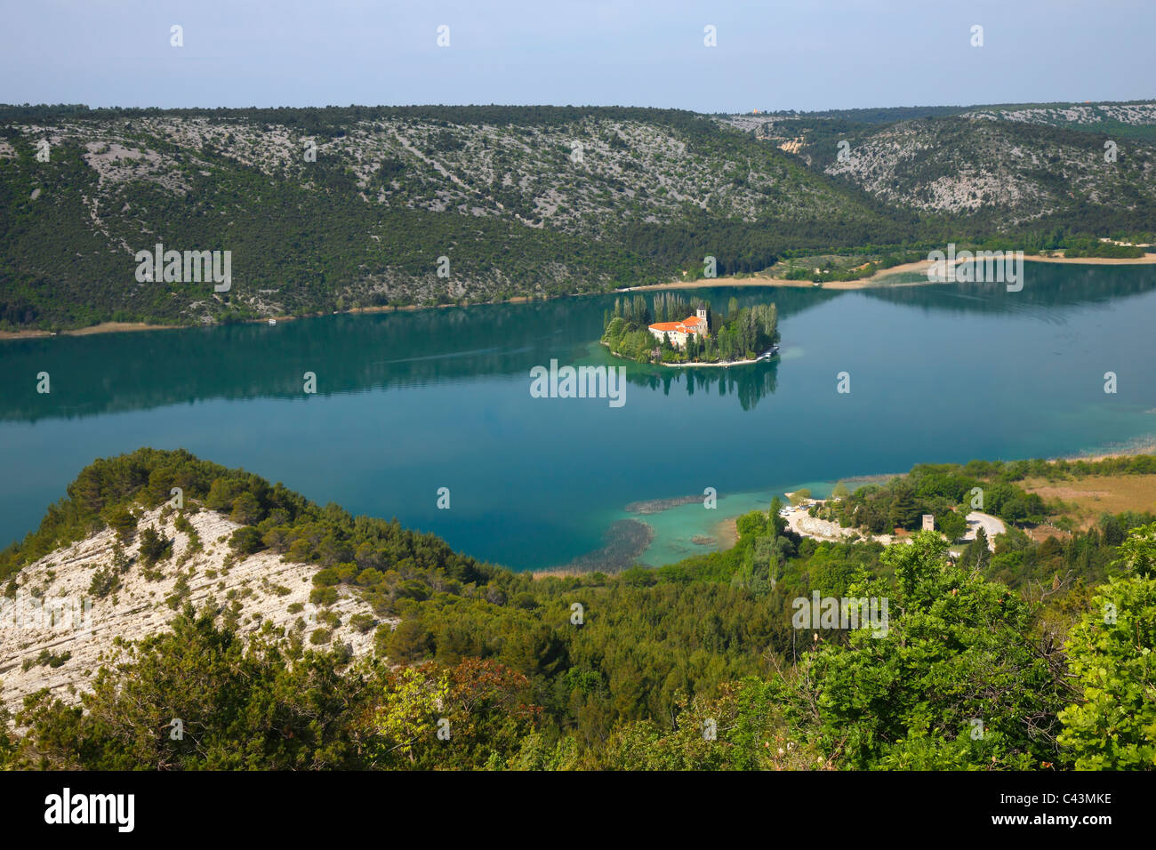 Visovac monastery hi-res stock photography and images - Alamy