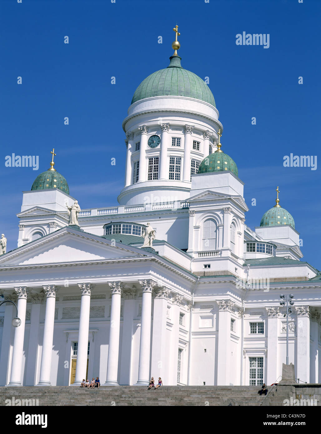 Cathedral, Finland, Europe, Helsinki, Holiday, Landmark, Senate square ...