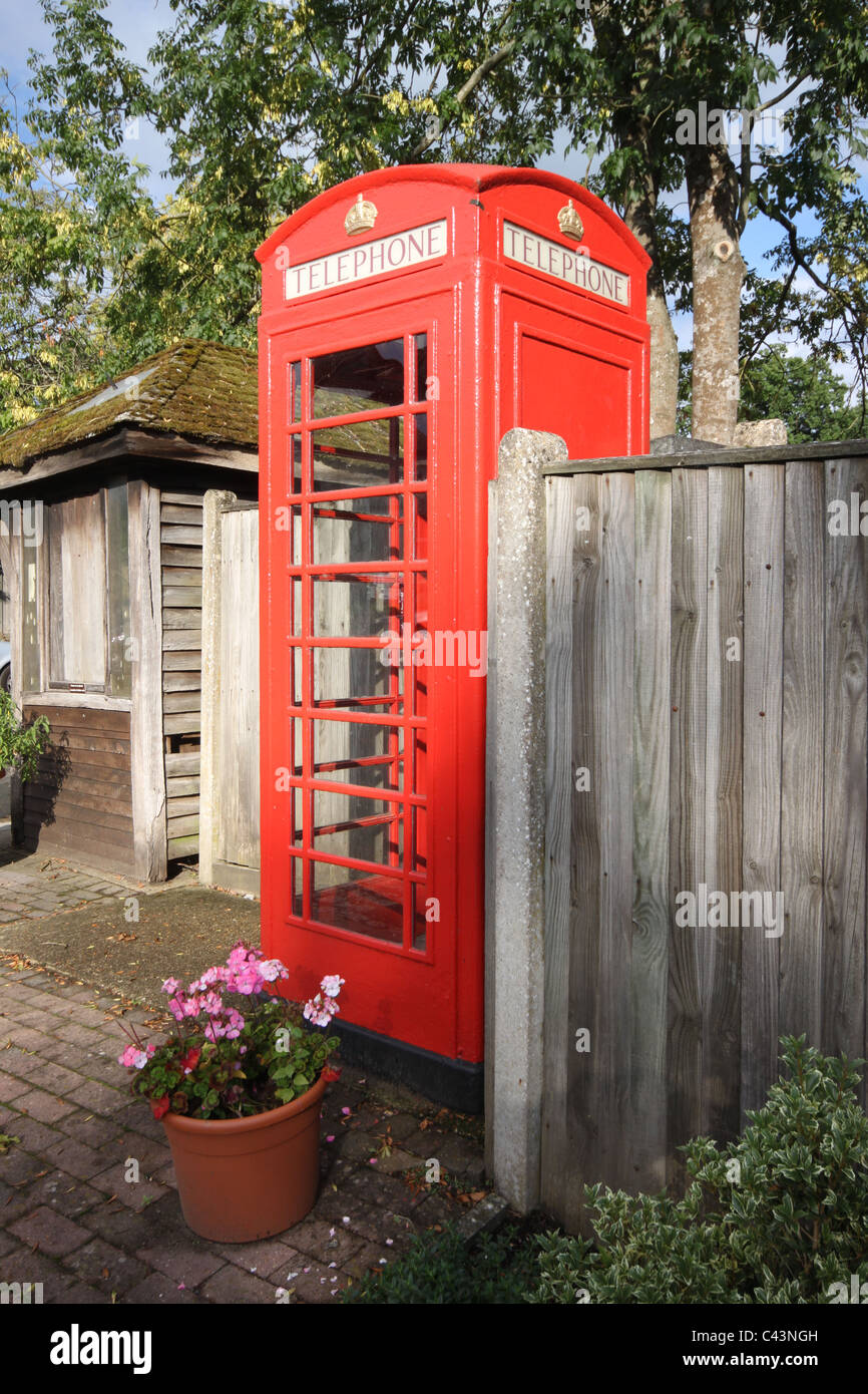 K2 red telephone box hi-res stock photography and images - Alamy