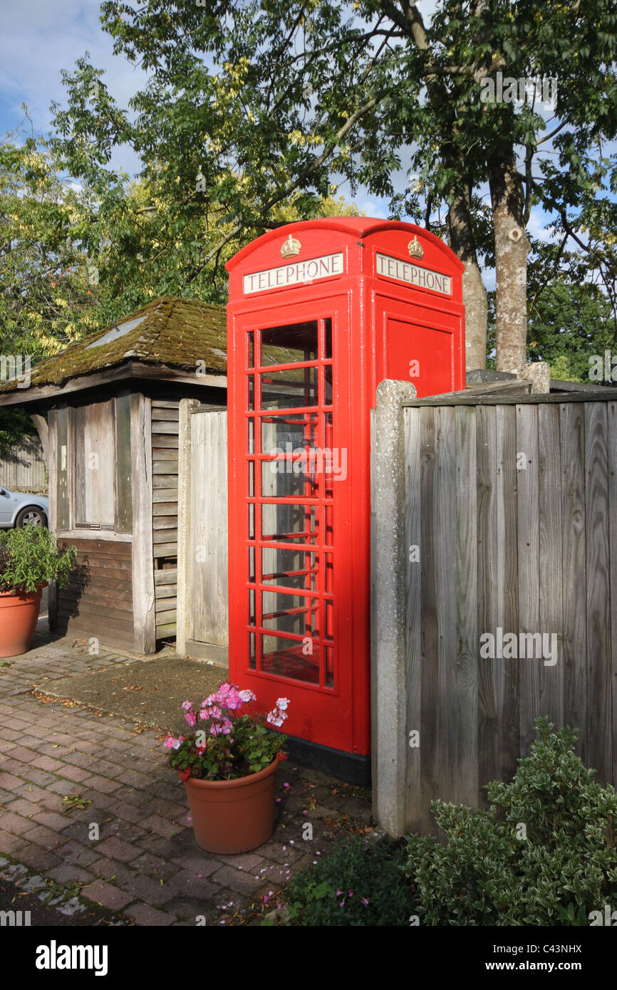 K2 telephone kiosk Stock Photo - Alamy