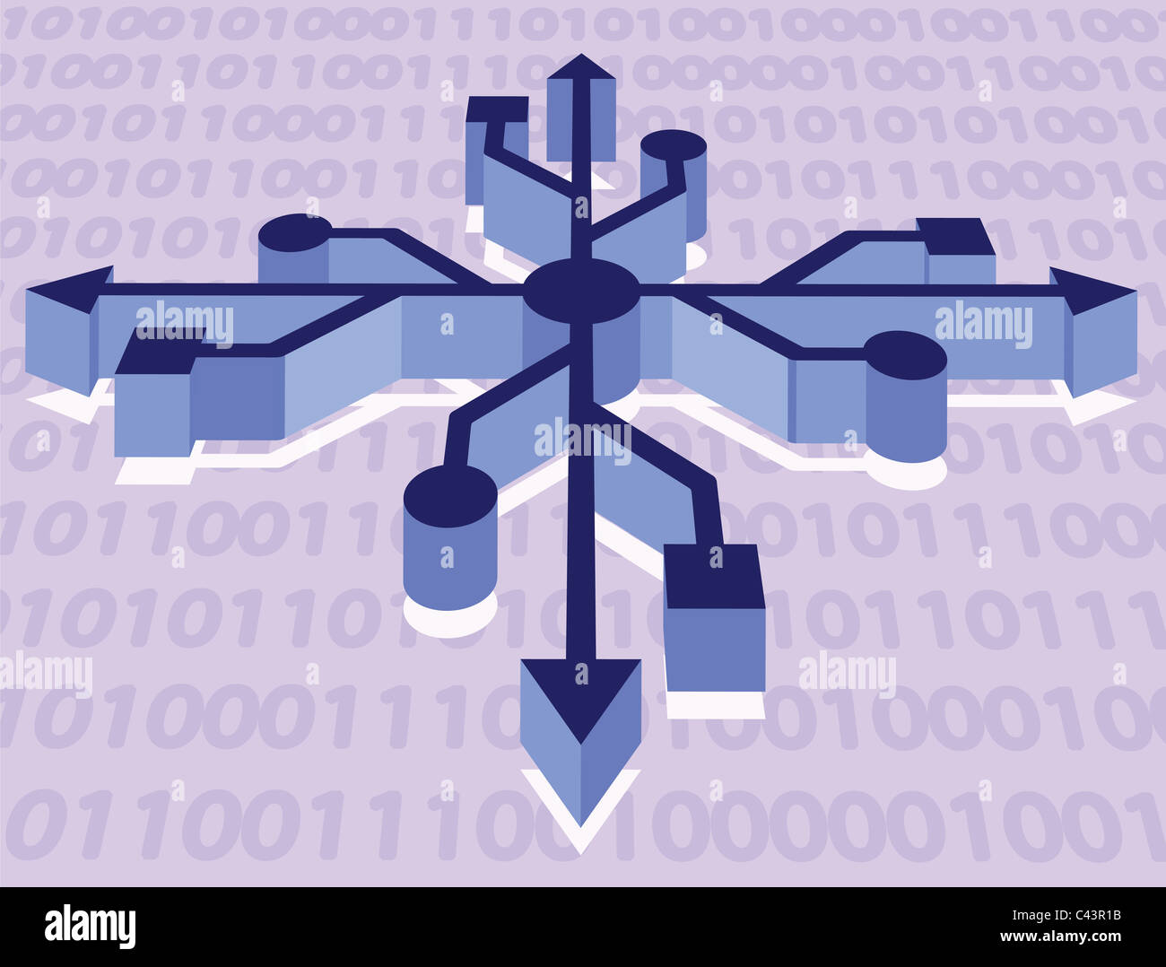 Abstract information hi-res stock photography and images - Alamy