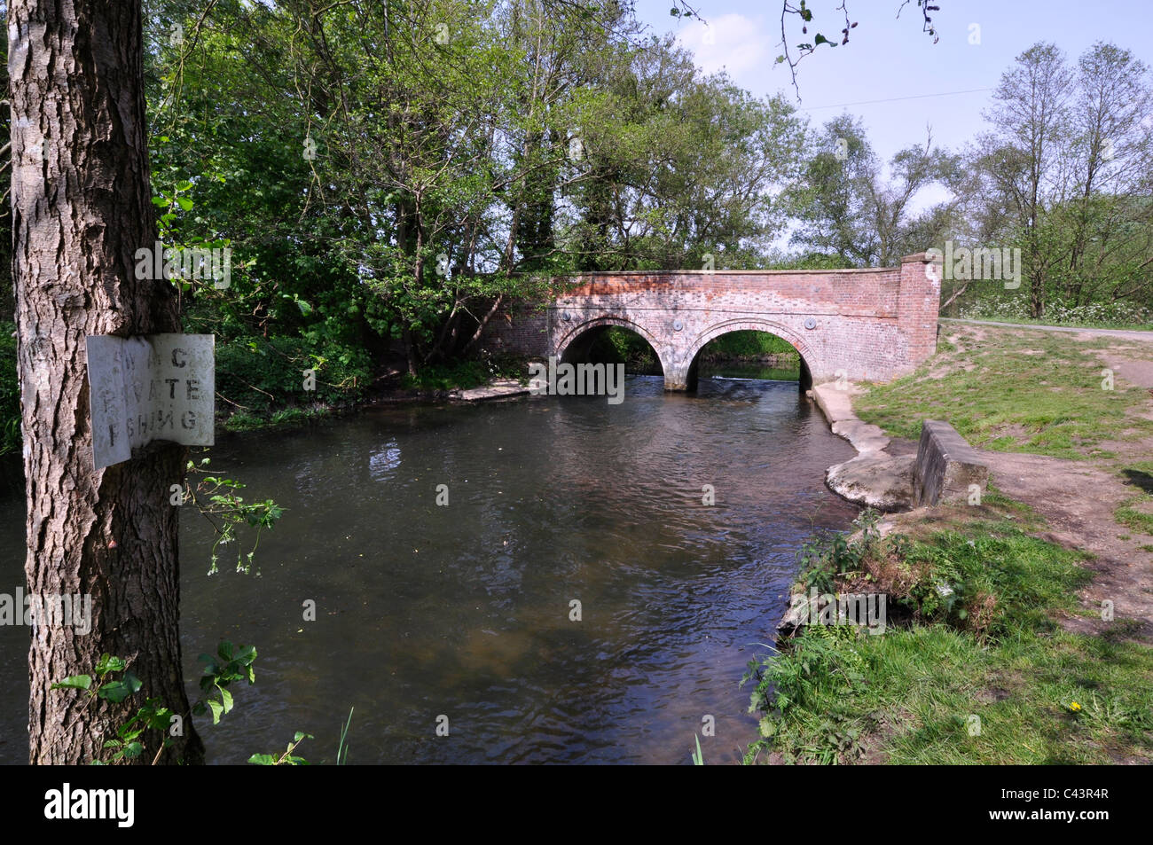 River Thet at Bridgham Norfolk Stock Photo - Alamy