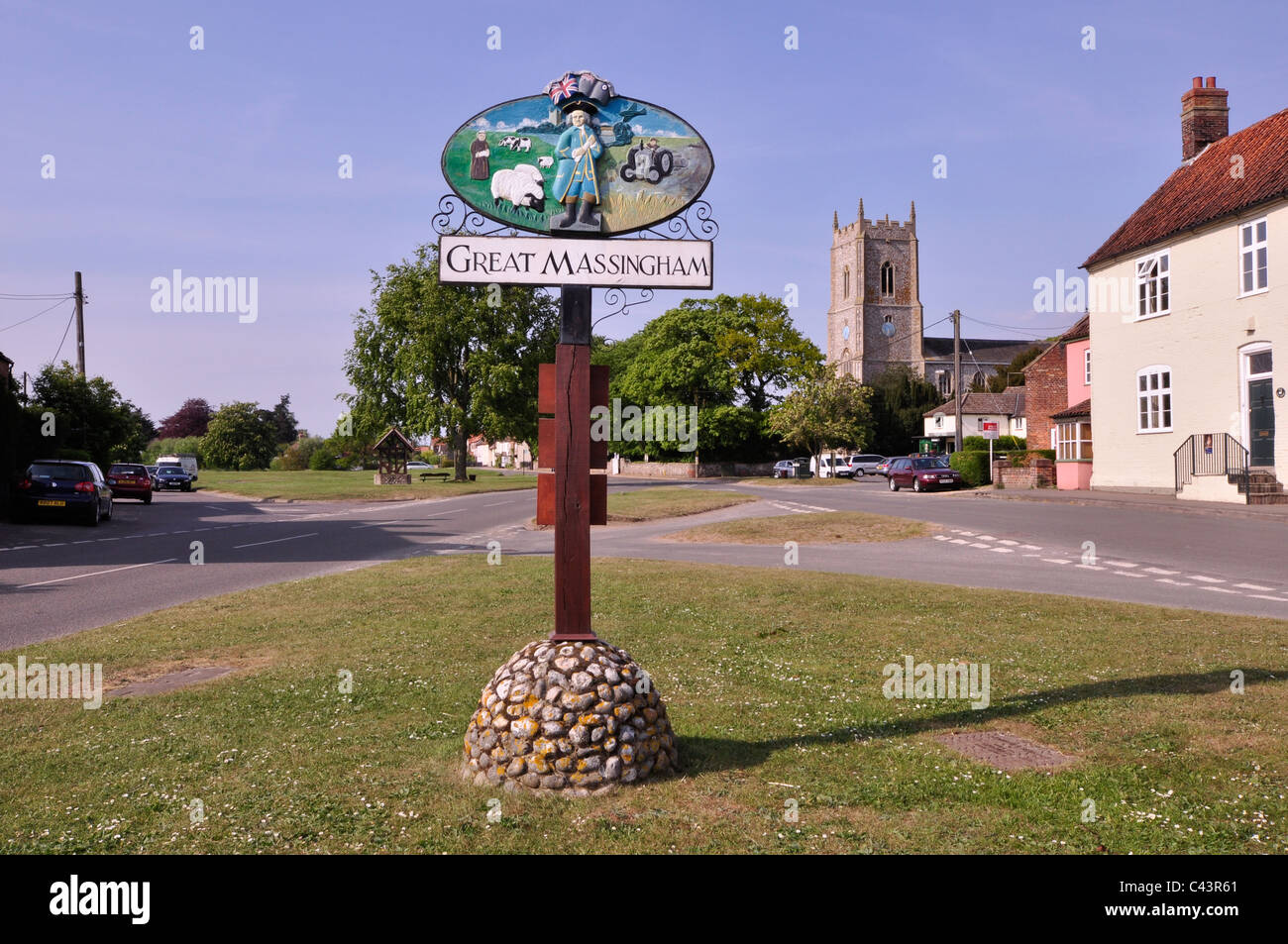 Great Massingham, Norfolk Stock Photo - Alamy