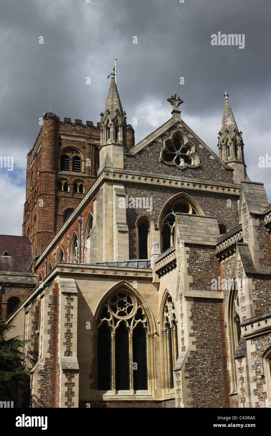 Medieval street st albans hi-res stock photography and images - Alamy